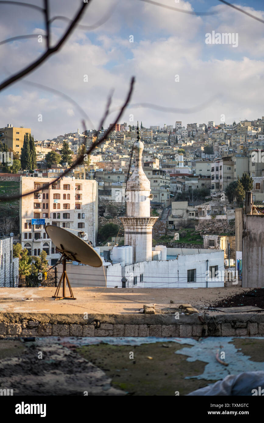 Aerial view of the Amman, Jordan Stock Photo - Alamy