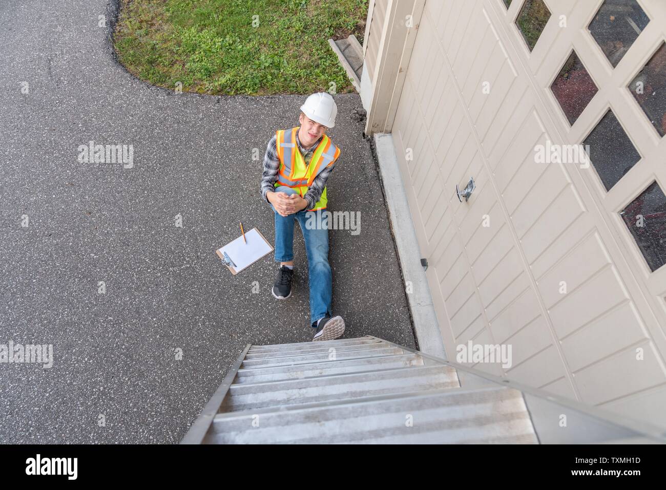 Fallen Off Ladder High Resolution Stock Photography and Images - Alamy