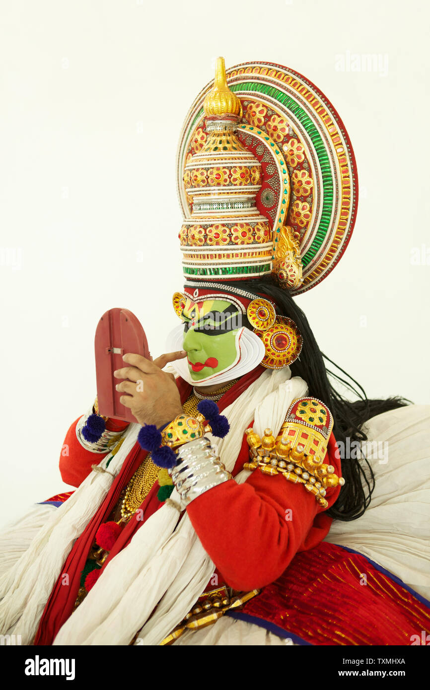 Kathakali Face High Resolution Stock Photography and Images - Alamy