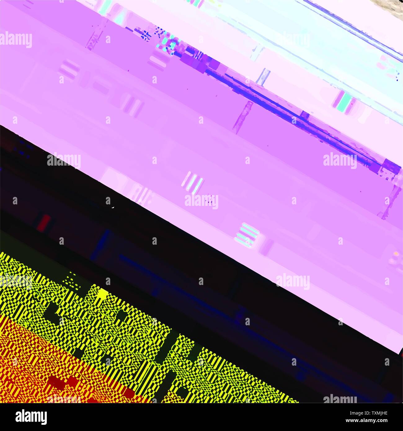 Glitch Color Texture Stock Vector Image & Art - Alamy