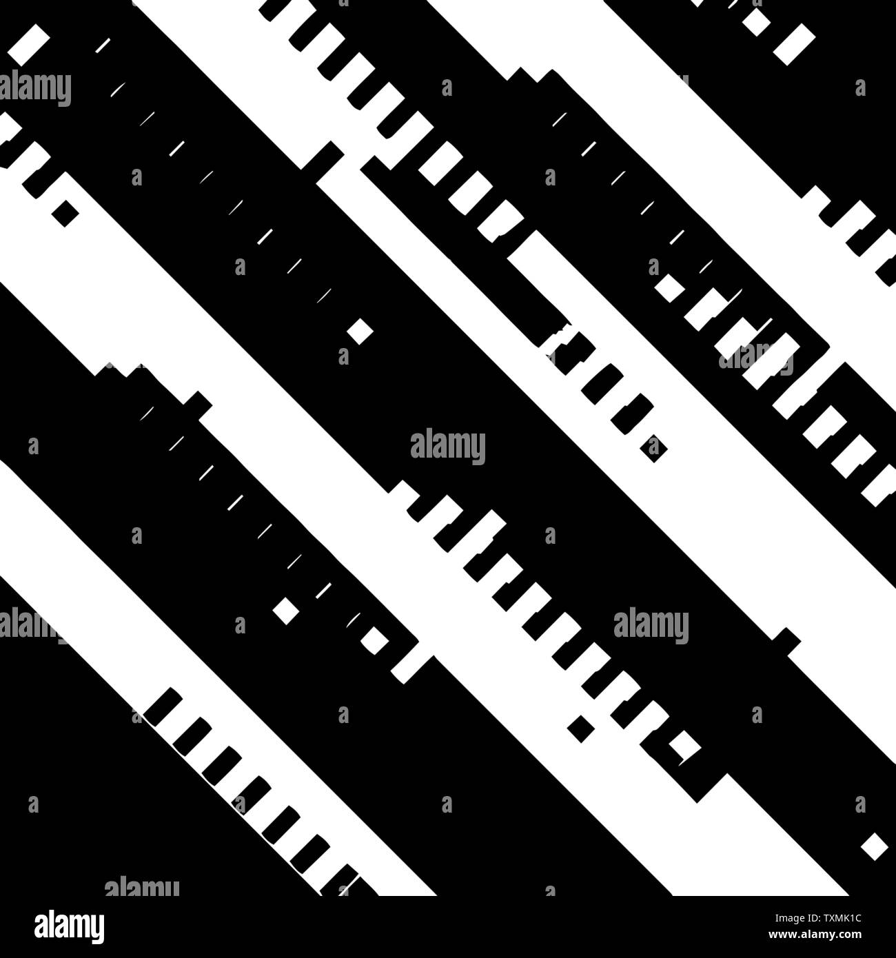 Glitched Diagonal Overlay Stock Vector Image & Art - Alamy