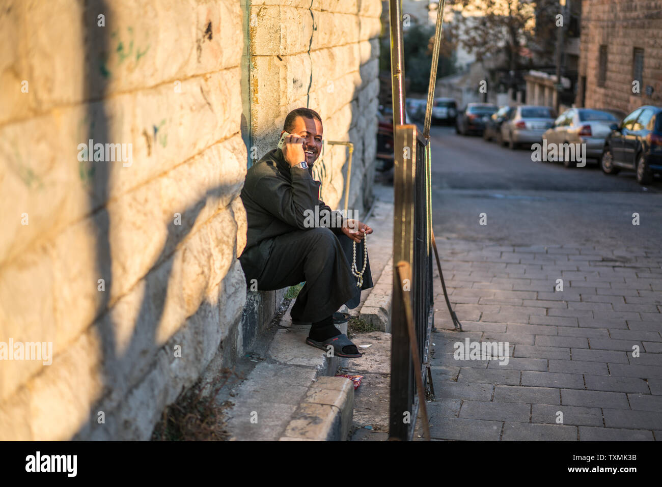 Local people,in the street of the Amman, Jordan Stock Photo - Alamy