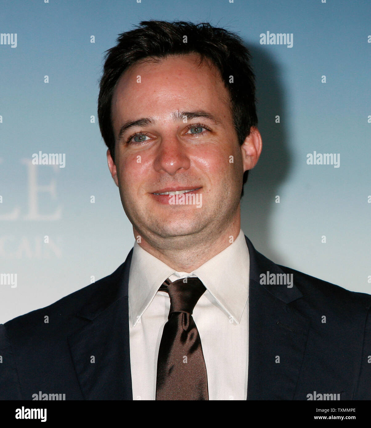 Actor Danny Stong arrives at a photocall for the HBO movie "Recount ...