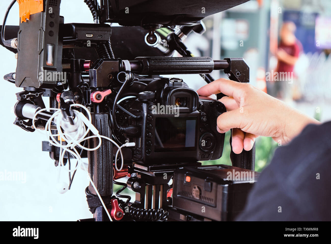 Archival camera operator hi-res stock photography and images - Alamy