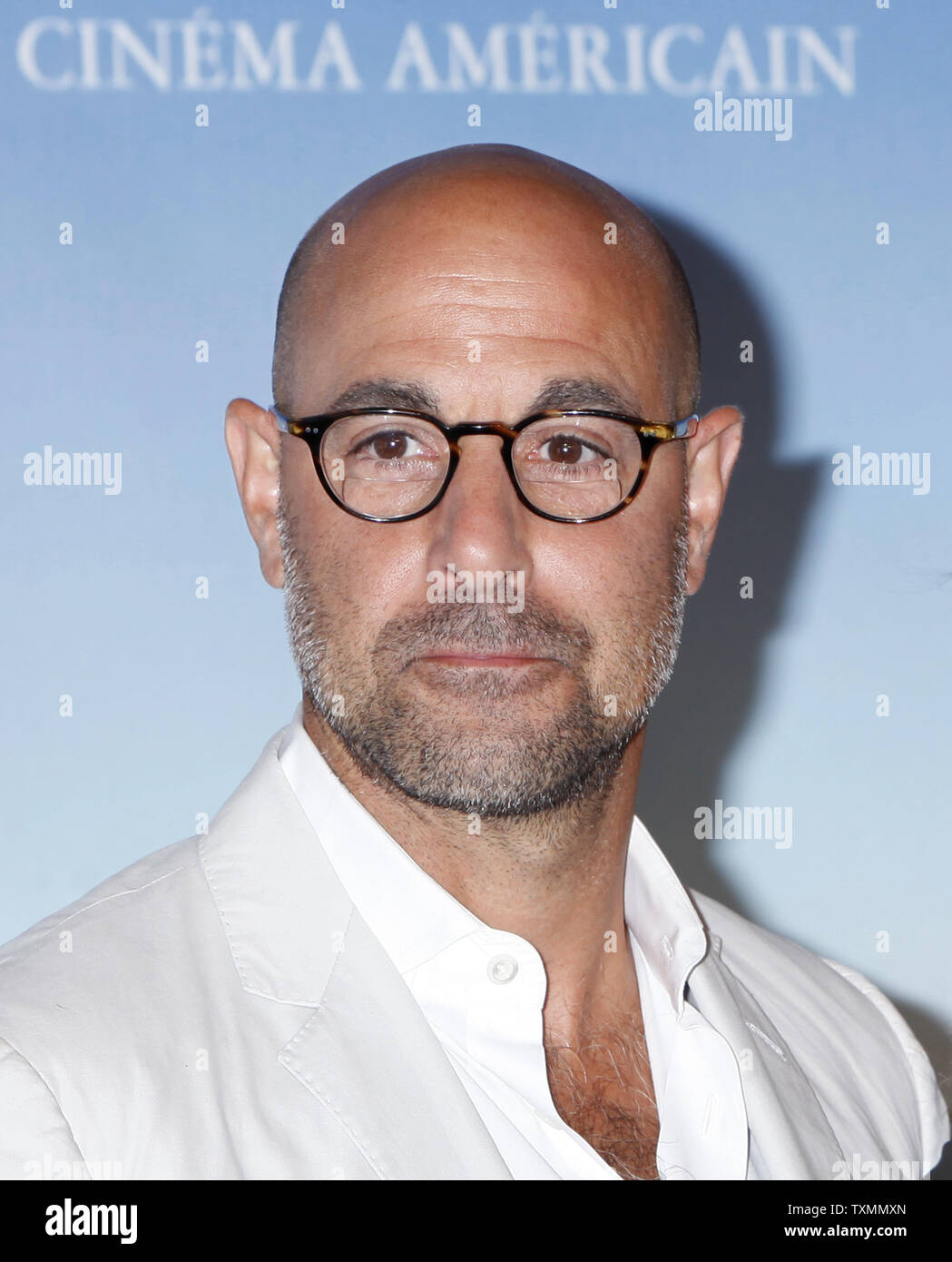 Actor Stanley Tucci arrives at a photocall for the film "Julie & Julia ...