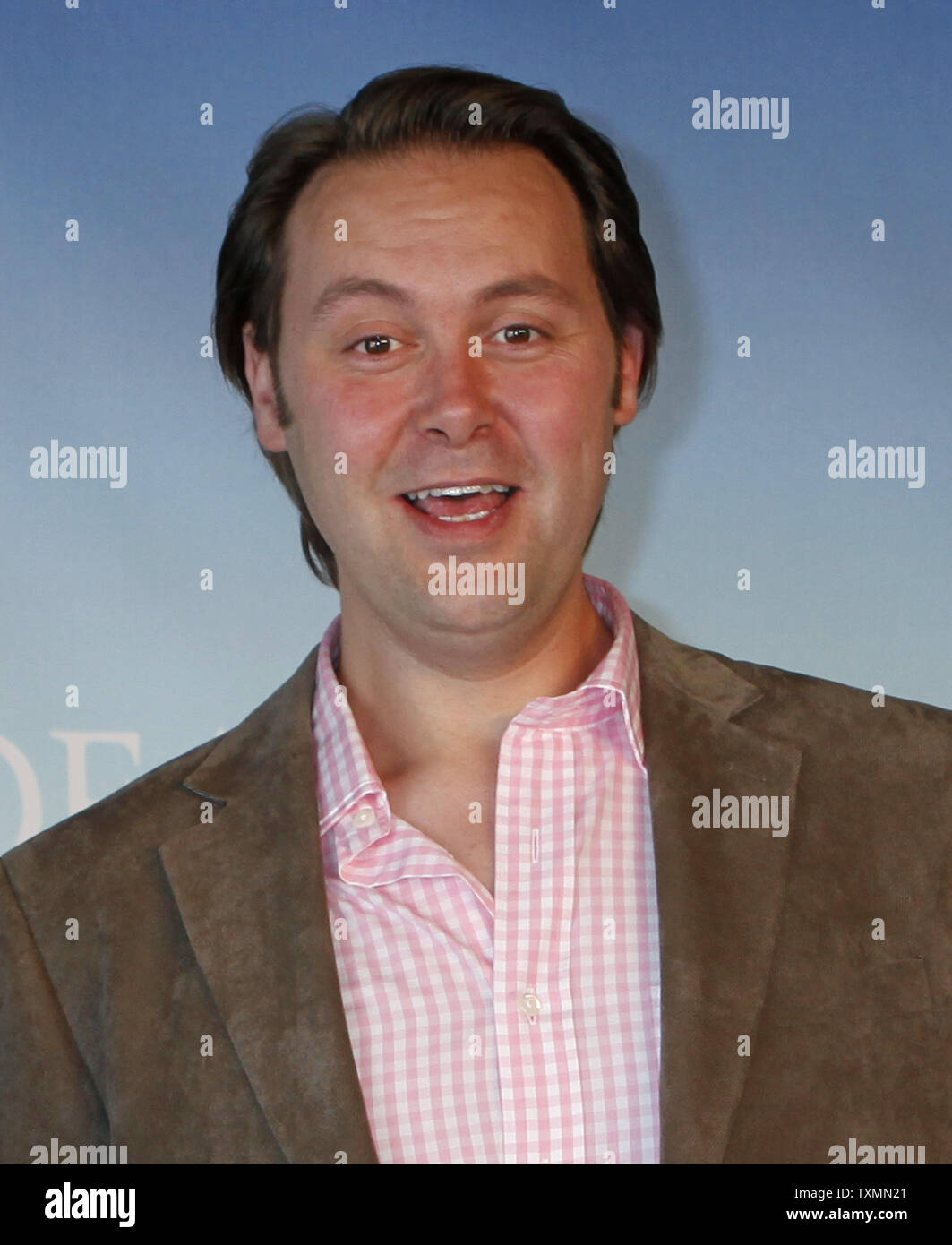 Actor Christian McKay arrives at a photocall for the film "Me and Orson ...