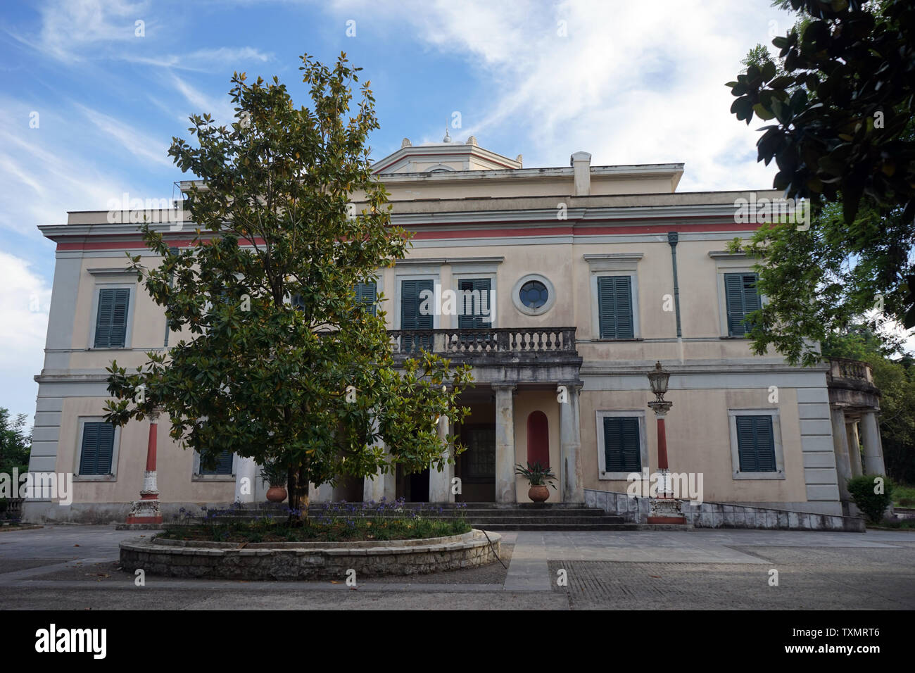 Mon repos corfu hi-res stock photography and images - Alamy