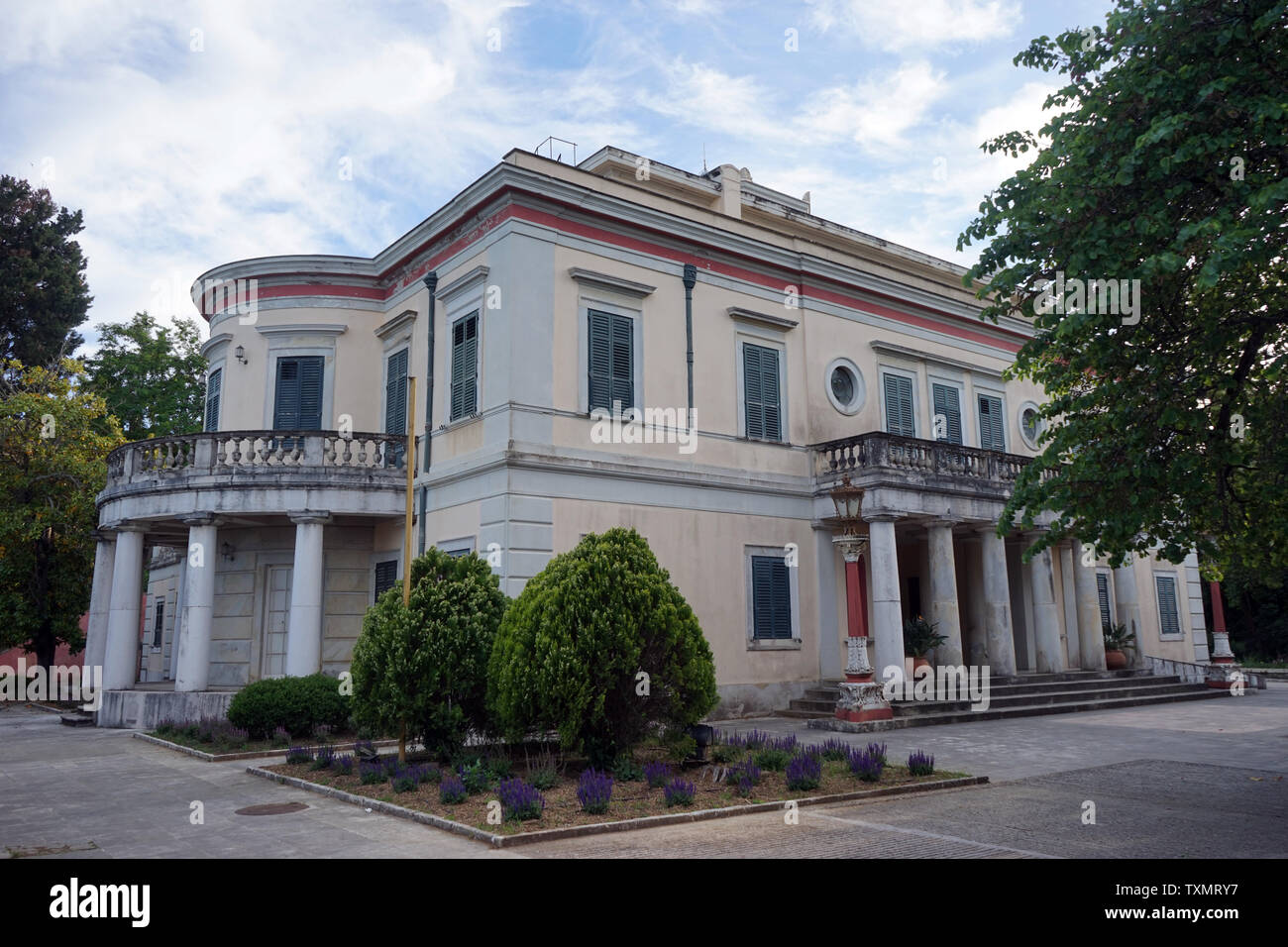 Mon repos corfu hi-res stock photography and images - Alamy