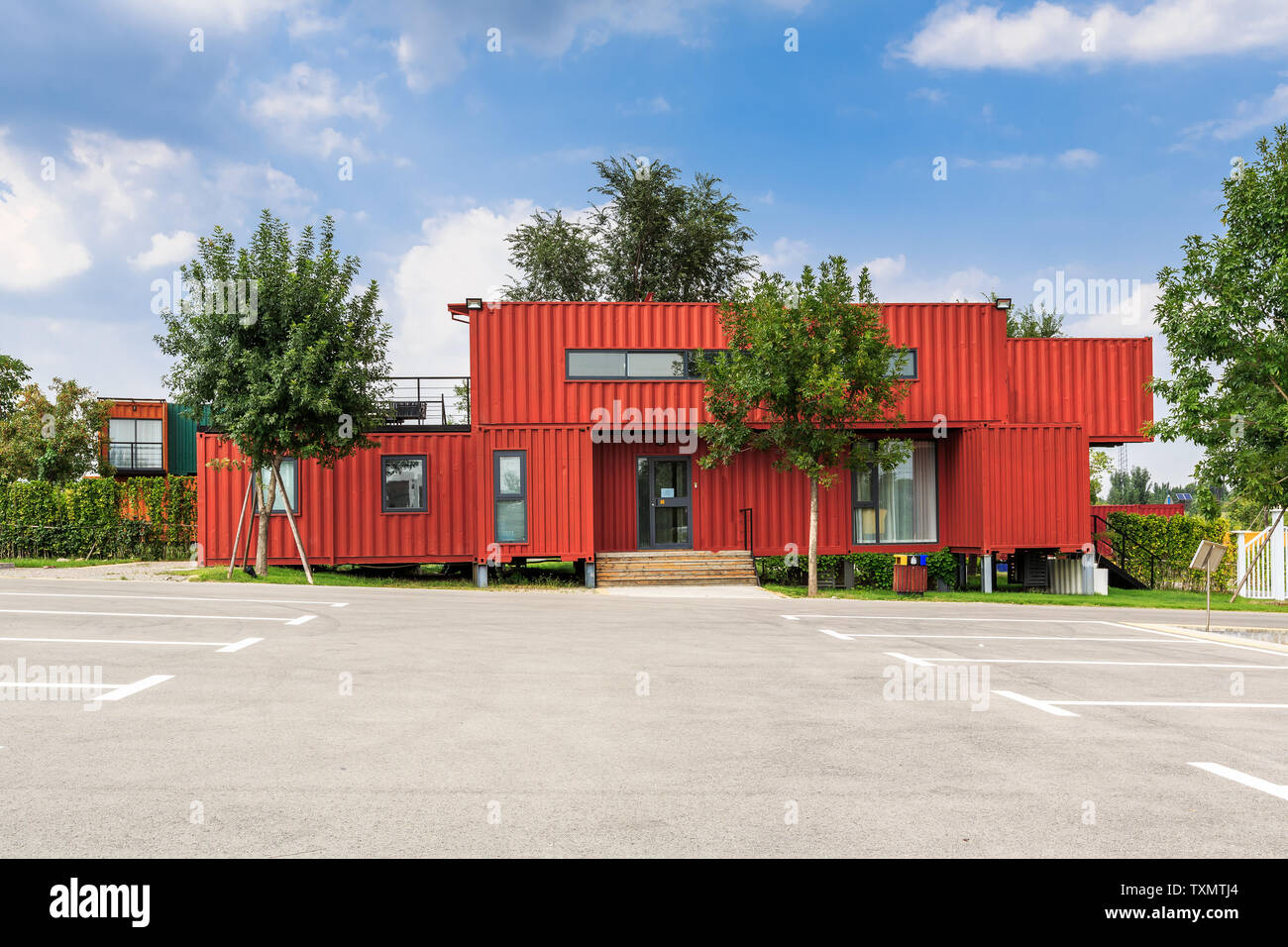 Container Resort Room Stock Photo - Alamy
