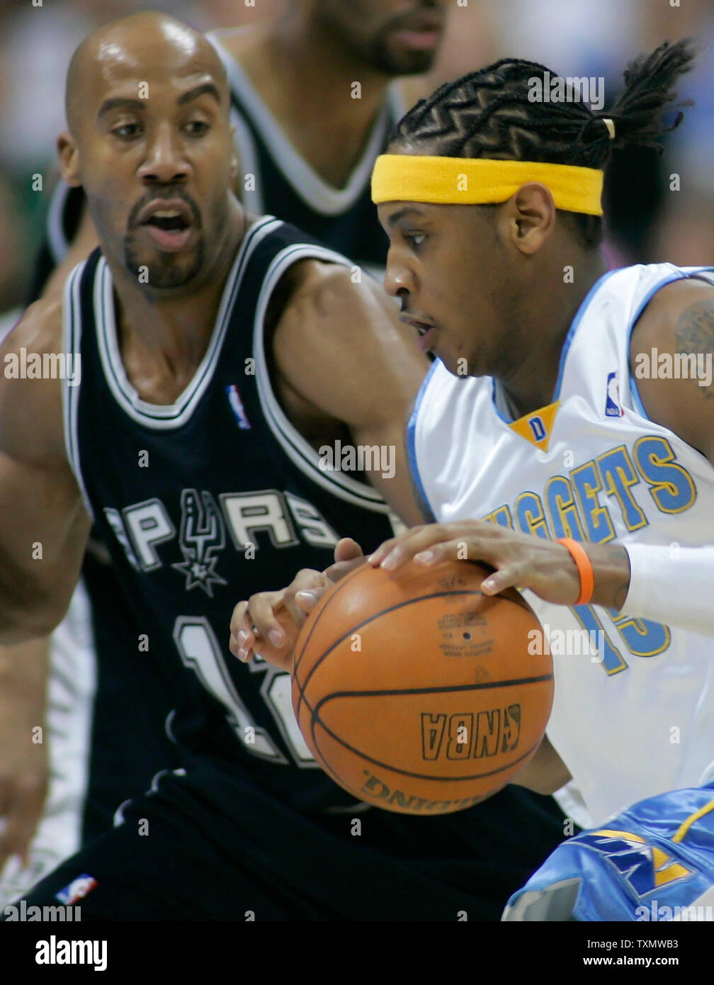 Nba player carmelo anthony denver hi-res stock photography and images ...