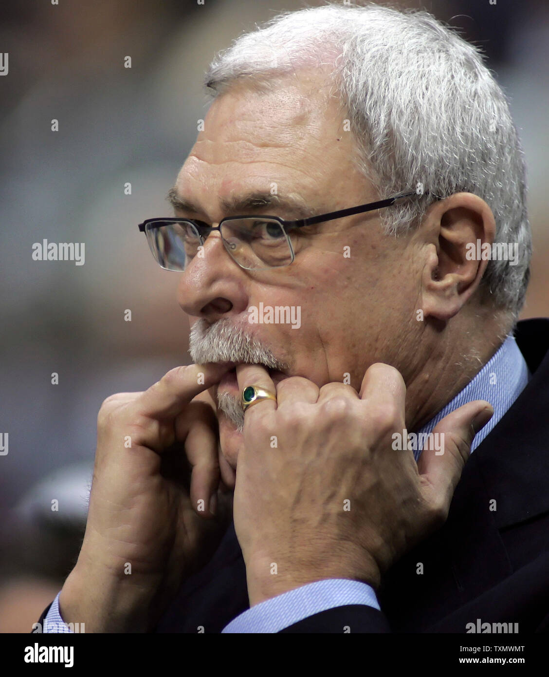 Phil jackson head coach los hi-res stock photography and images - Alamy