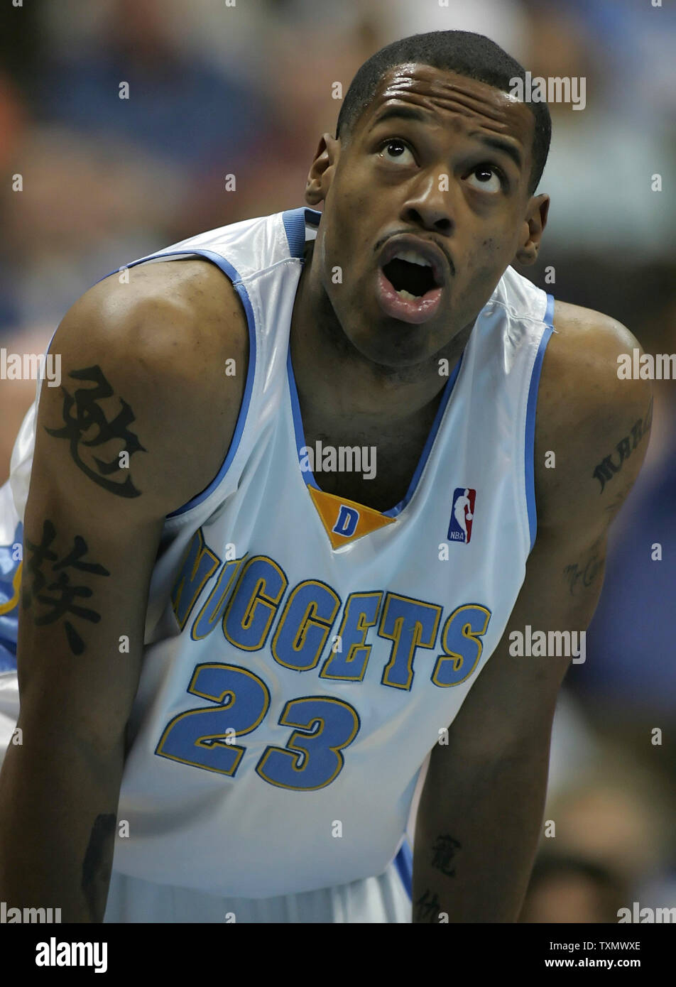 Marcus camby hi-res stock photography and images - Alamy