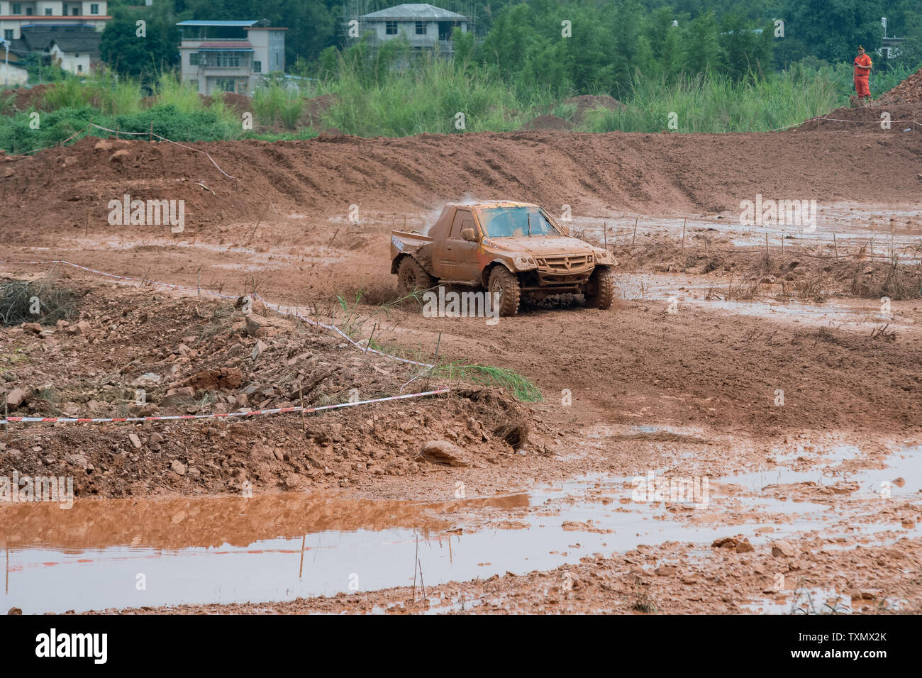 Land Cruiser Outdoor Car Cross Country Competition Stock Photo - Alamy