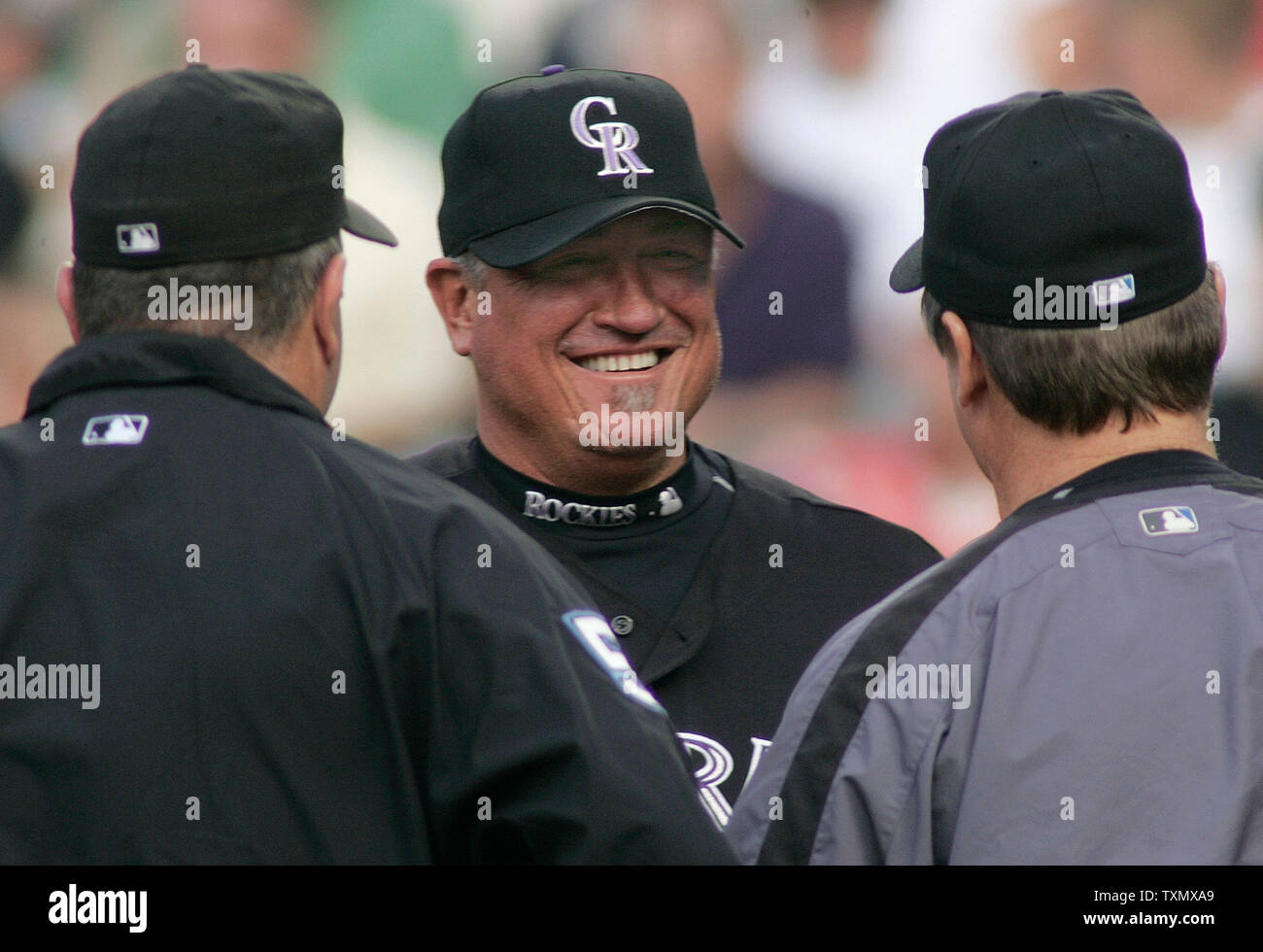Colorado rockies manager clint hurdle hi-res stock photography and ...