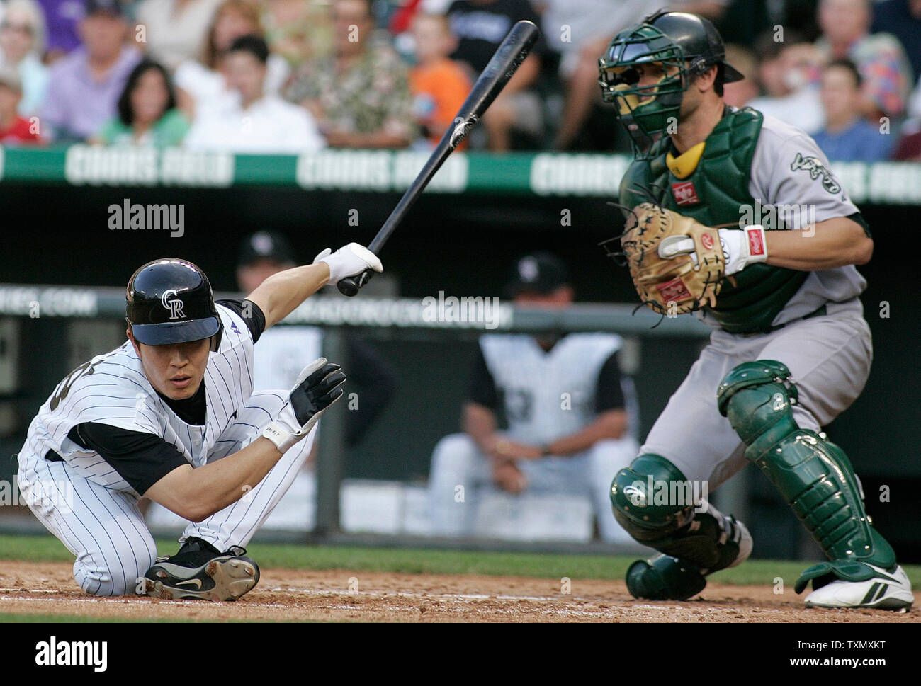 Oakland athletics catcher jason kendall hi-res stock photography and ...
