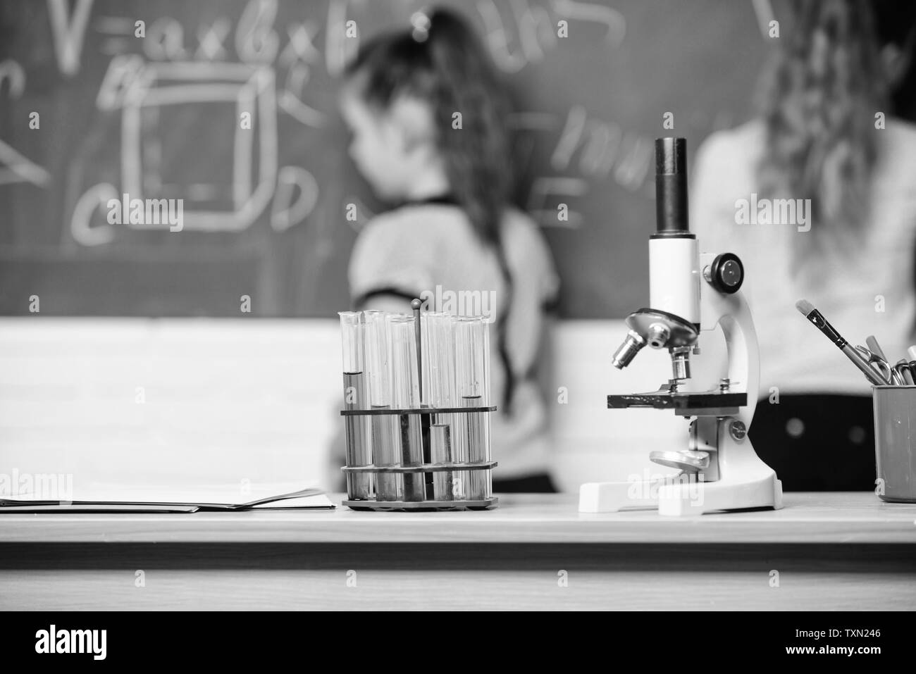 Always question, Always wonder. Chemistry research in laboratory ...