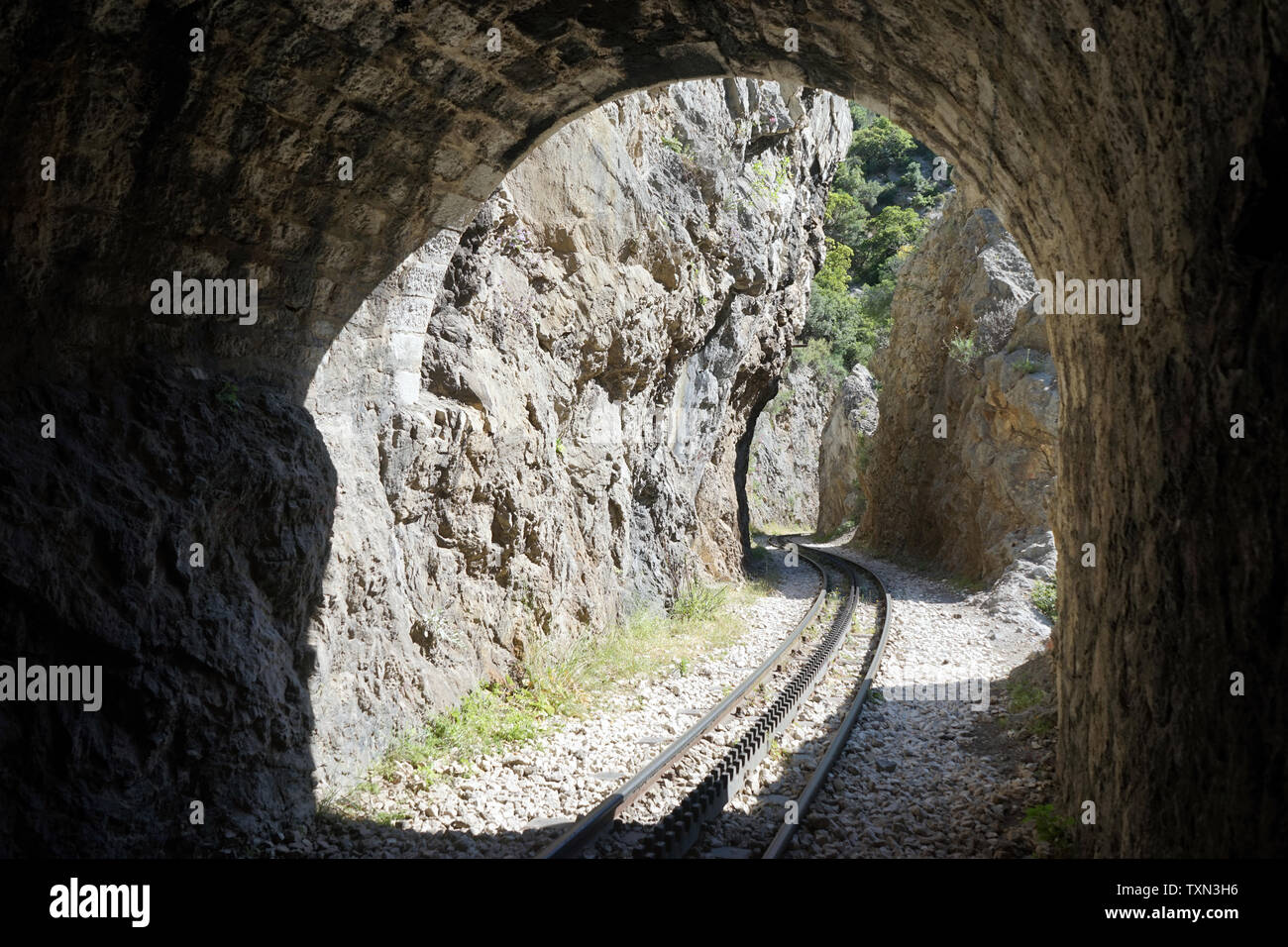 Diakopto railway hi-res stock photography and images - Alamy