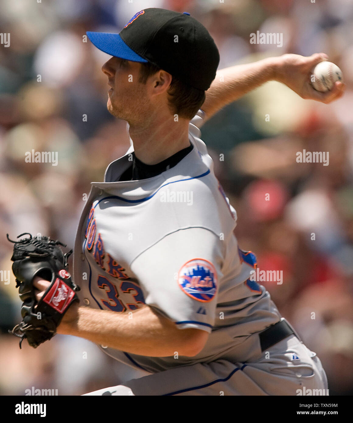Mets pitcher john maine mets hi-res stock photography and images - Alamy