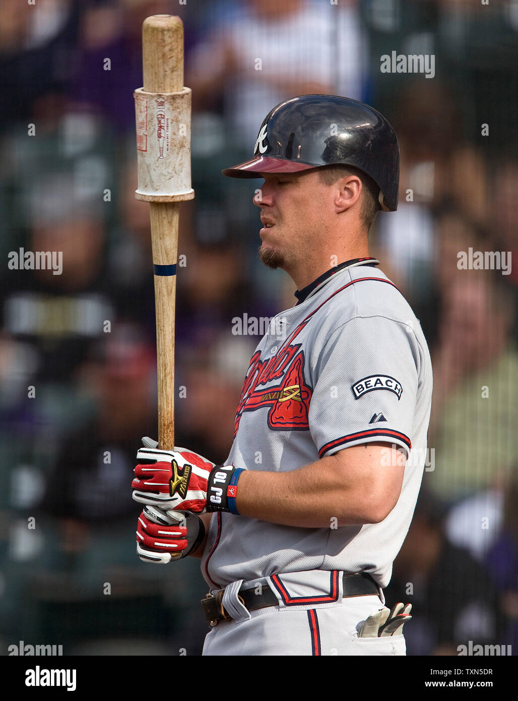 Chipper Jones Hitting