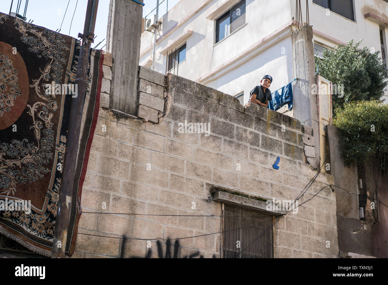 Local people,in the street of the Amman, Jordan Stock Photo - Alamy