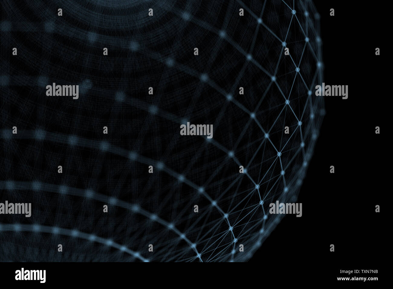 3d illustration futuristic science and technology Stock Photo - Alamy