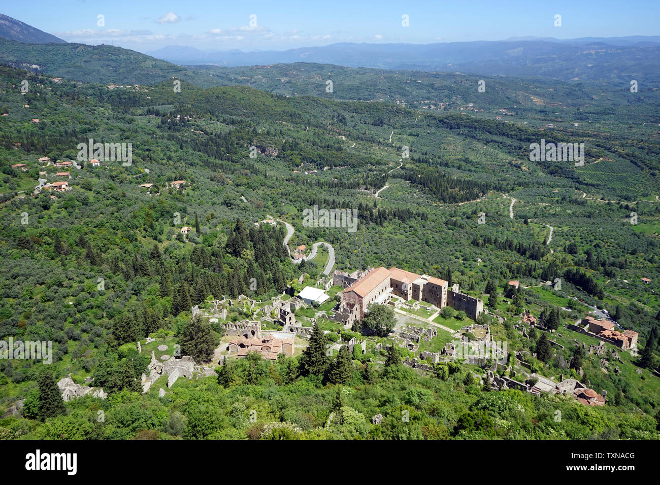 Sparta greece ruins hi-res stock photography and images - Alamy