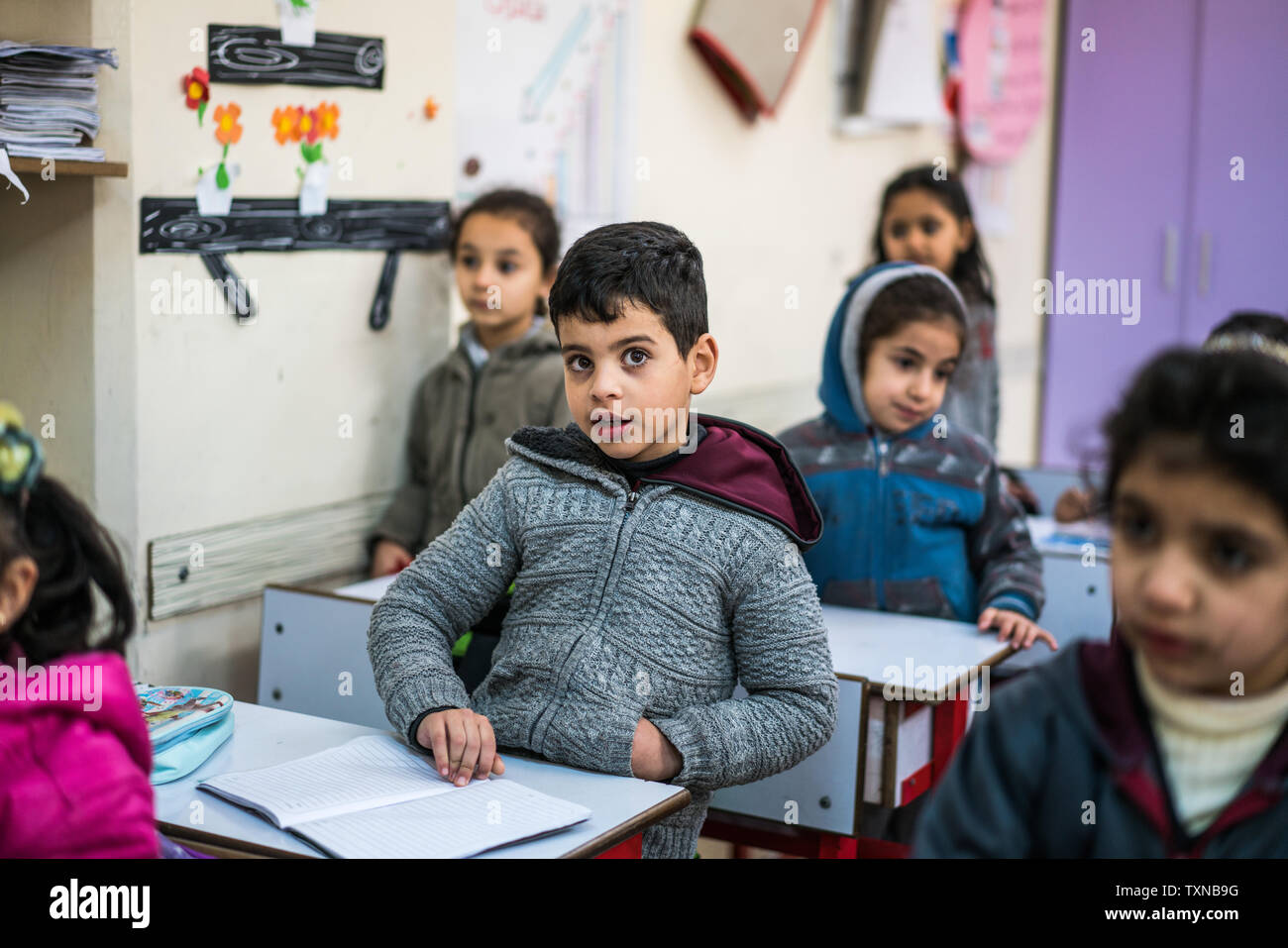 Jordan school classroom hi-res stock photography and images - Alamy