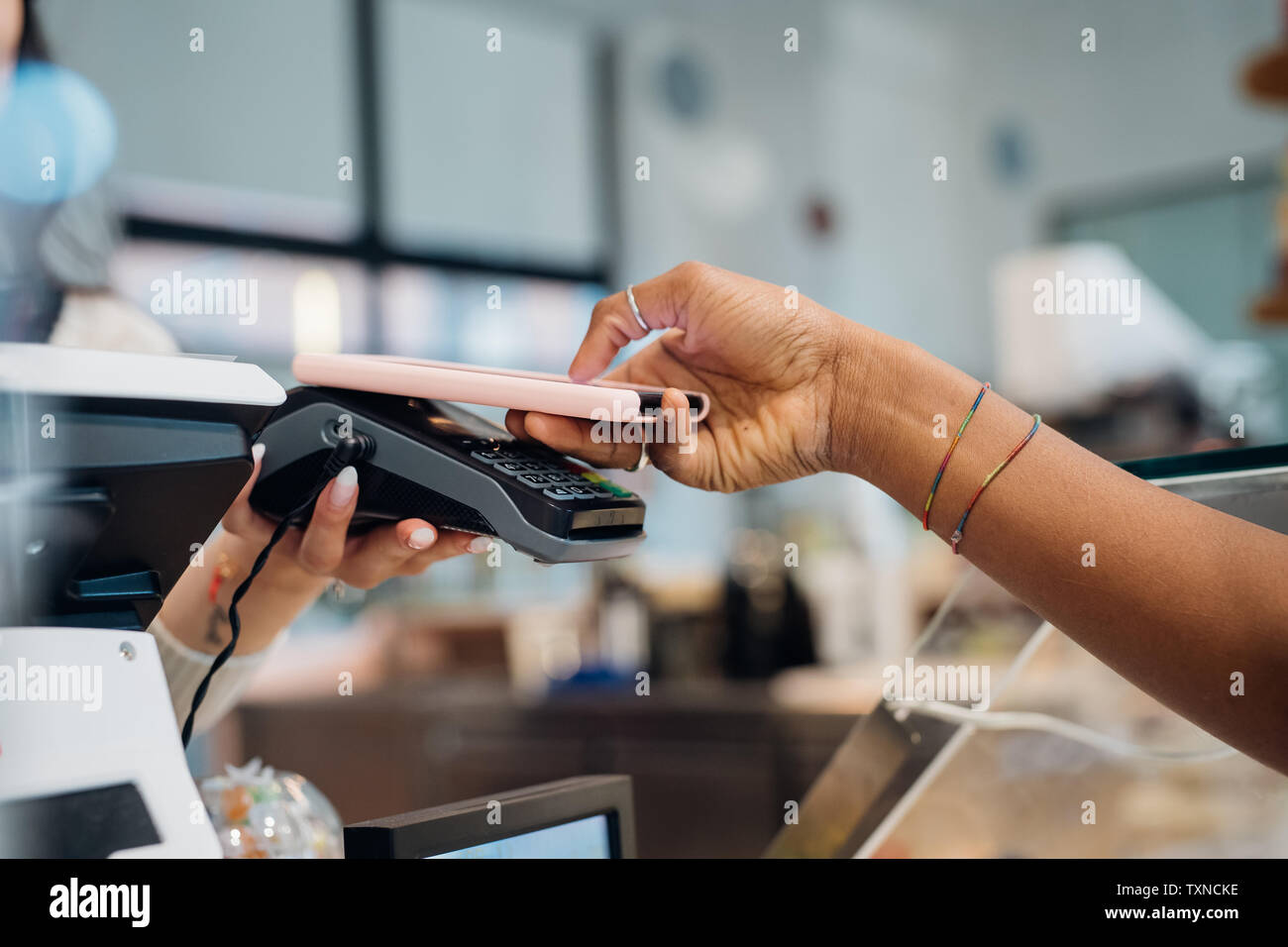 Cropped view young businesswoman hi-res stock photography and images ...