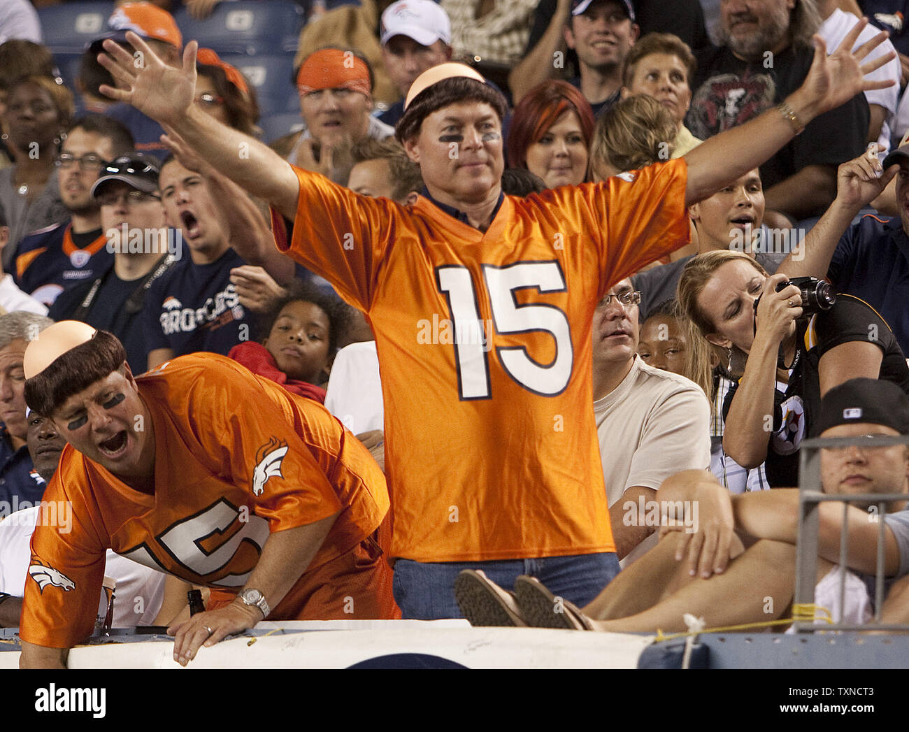 Tebow fans hi-res stock photography and images - Alamy