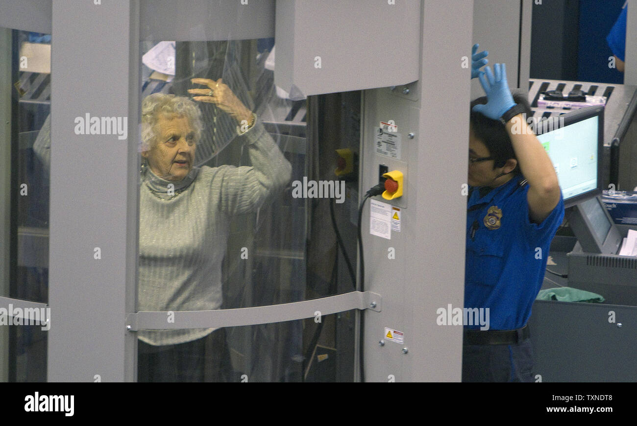 Airport Security Scanners Female