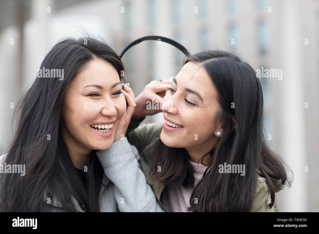 Headphone connections hi-res stock photography and images - Alamy