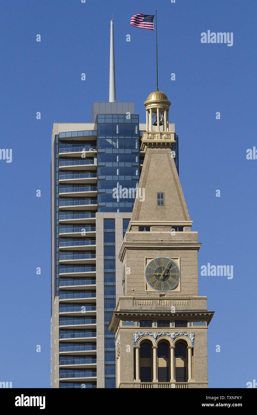 The former Daniels and Fisher department store with its traditional ...