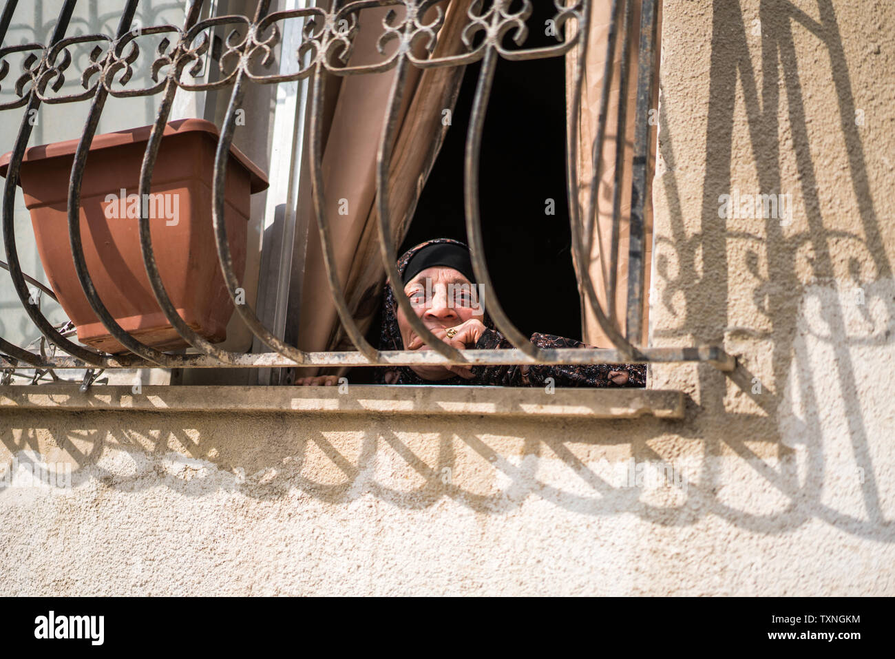 Local people in the street of the Amman, Jordan Stock Photo - Alamy