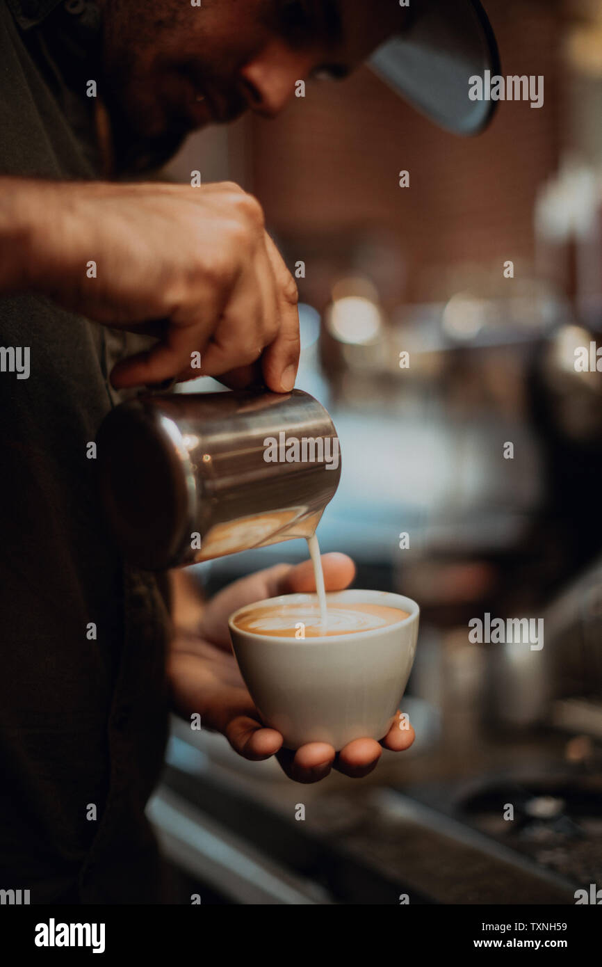 Cafe close up hi-res stock photography and images - Alamy