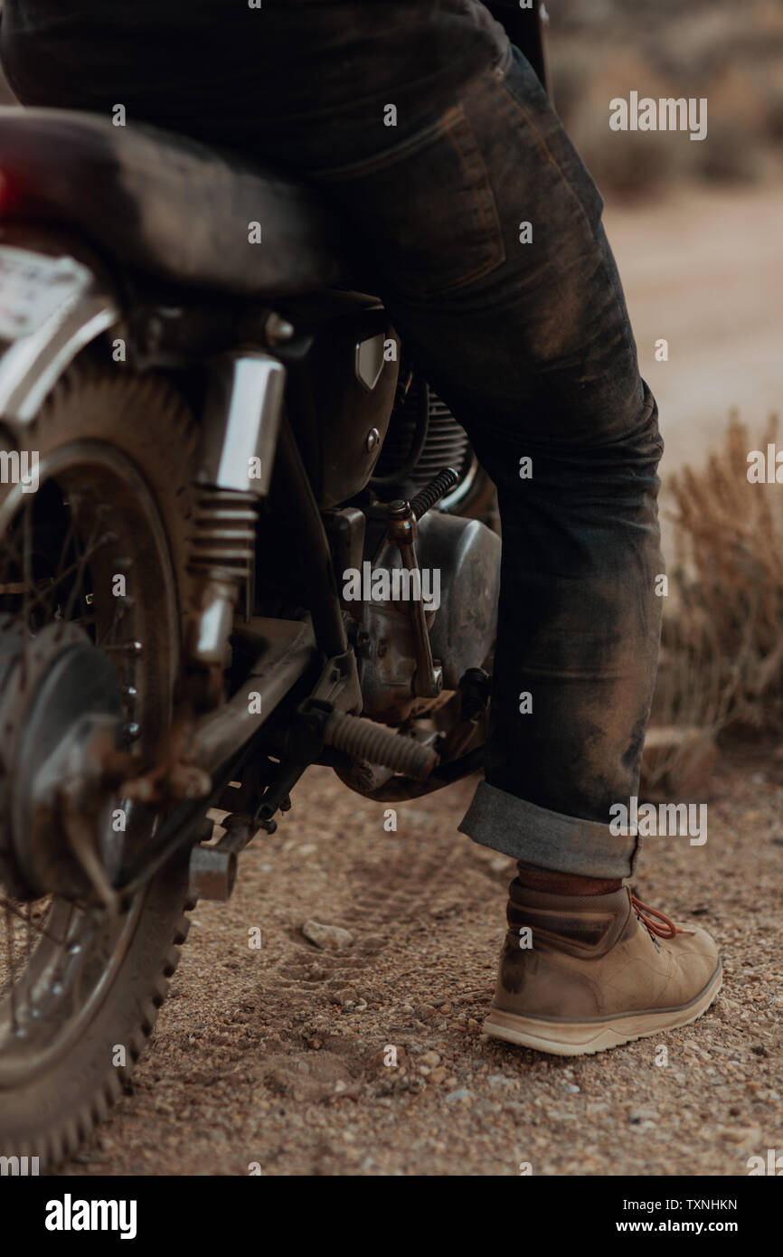 Booted leg hi-res stock photography and images - Alamy