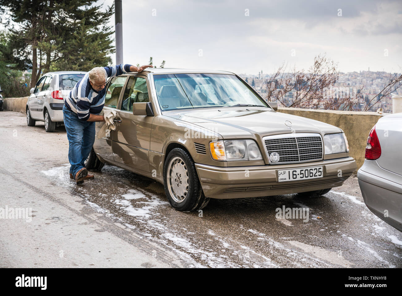 Local people in the street of the Amman, Jordan Stock Photo - Alamy