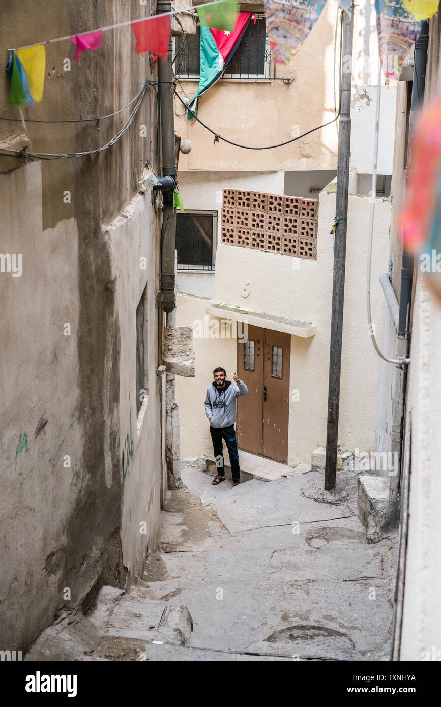 Local people,in the street of the Amman, Jordan Stock Photo - Alamy