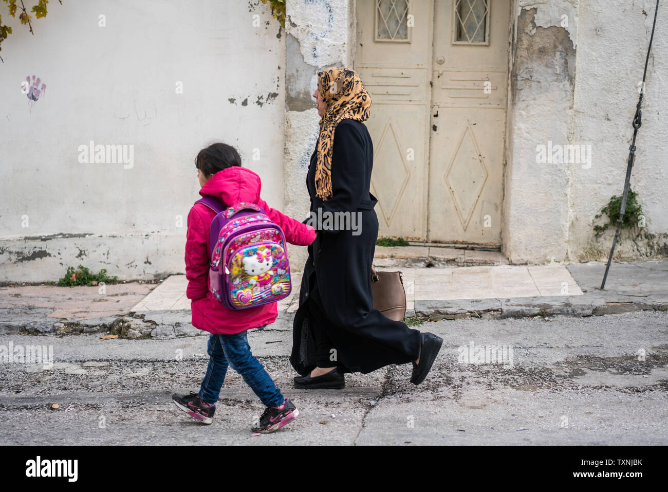 Children going home hi-res stock photography and images - Alamy