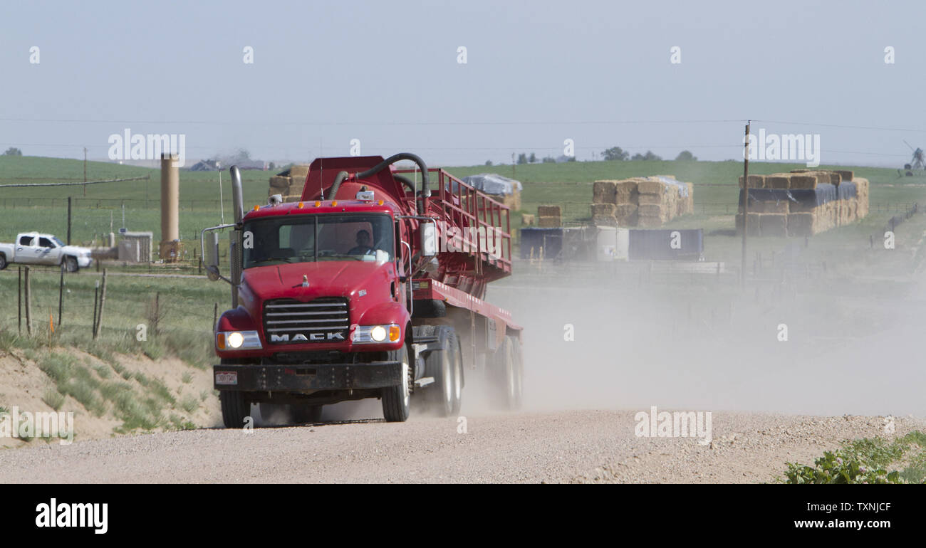 Fracking Water Trucks