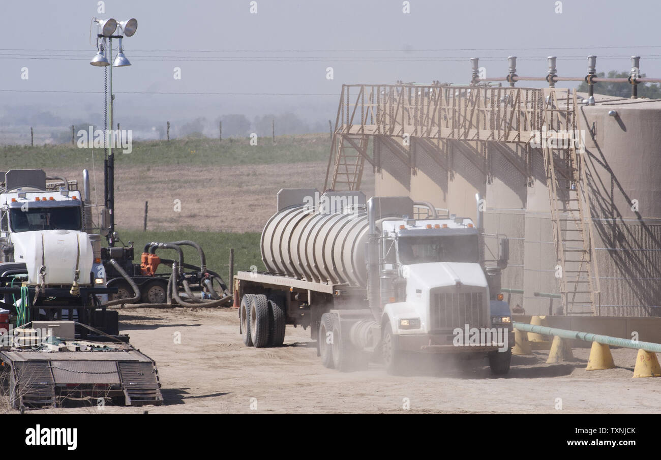 Fracking Water Trucks