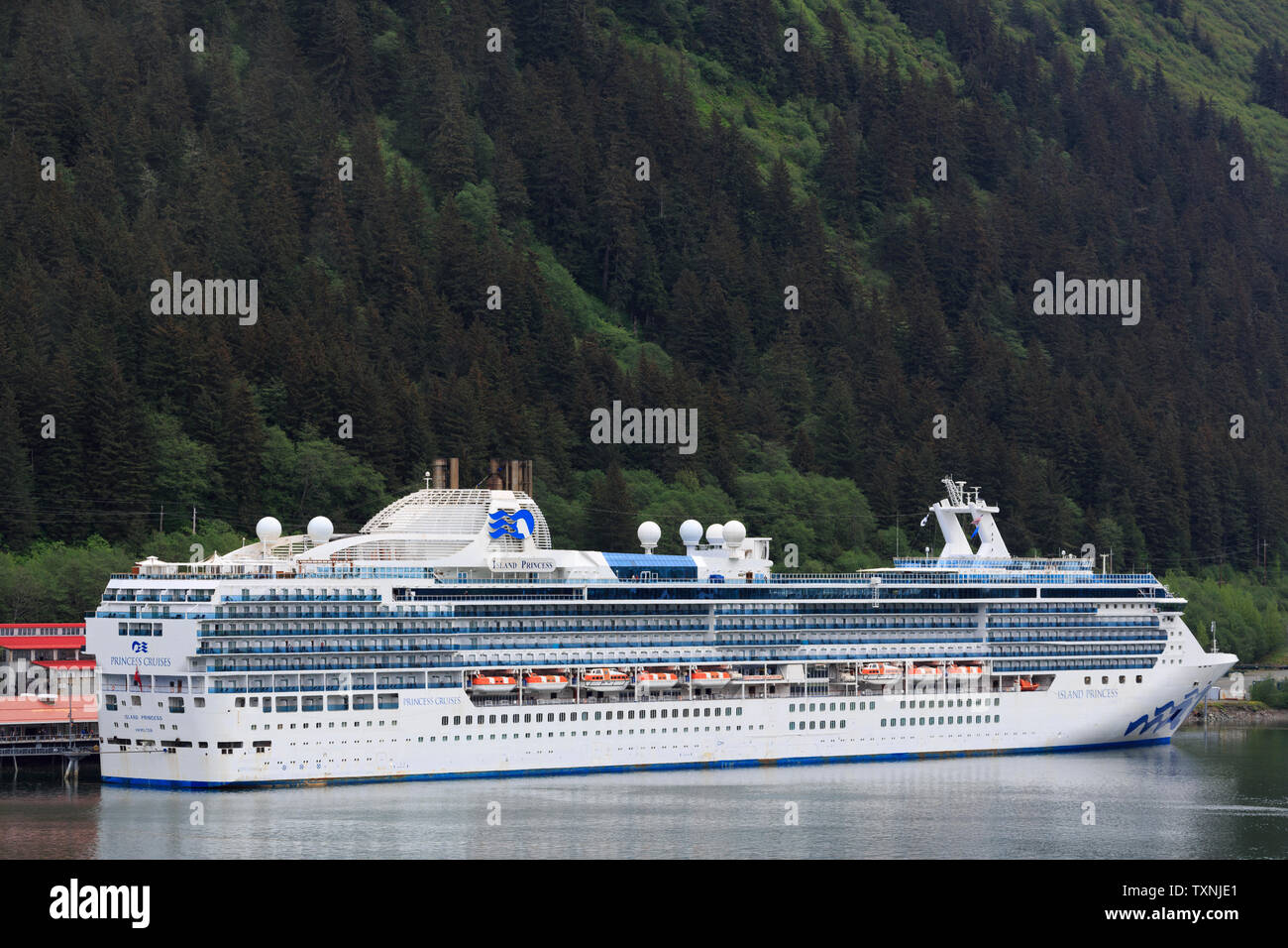 Cruise Ship, Juneau, Alaska, USA Stock Photo - Alamy