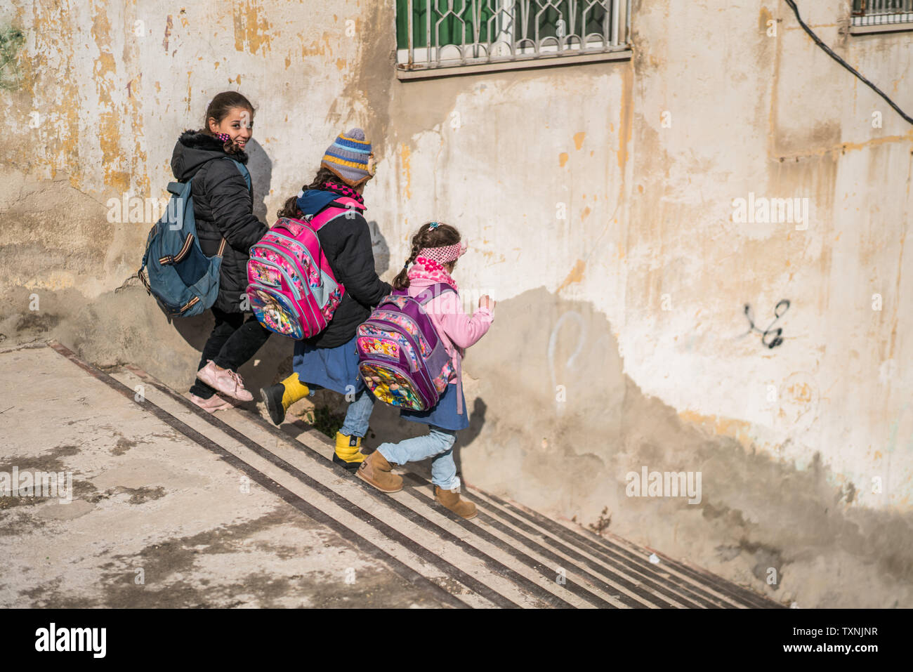Jordan school children hi-res stock photography and images - Alamy