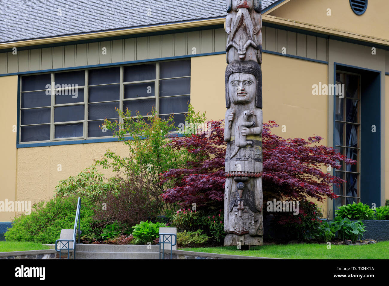 Douglas City Museum, Juneau, Alaska, USA Stock Photo - Alamy