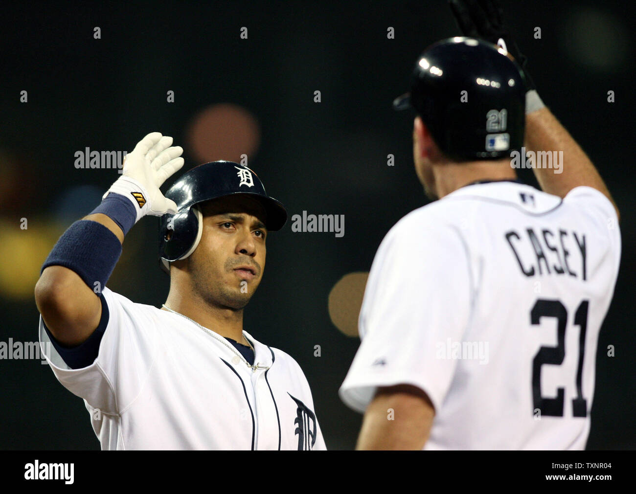 Rangers comerica park hi-res stock photography and images - Alamy