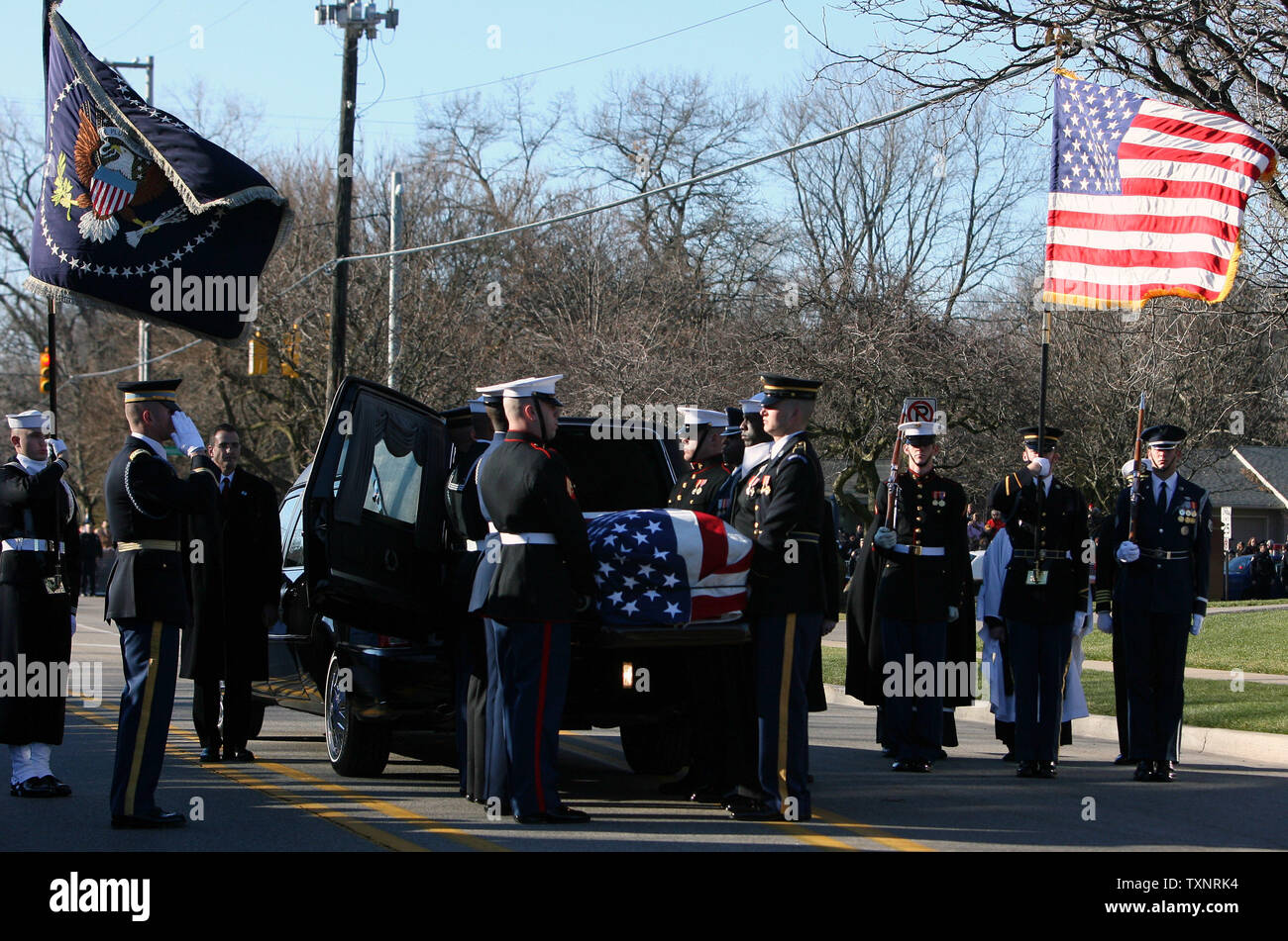 President ford funeral hi-res stock photography and images - Alamy