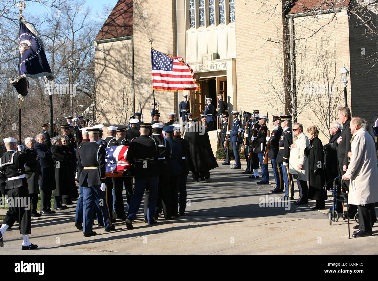 President ford funeral hi-res stock photography and images - Alamy