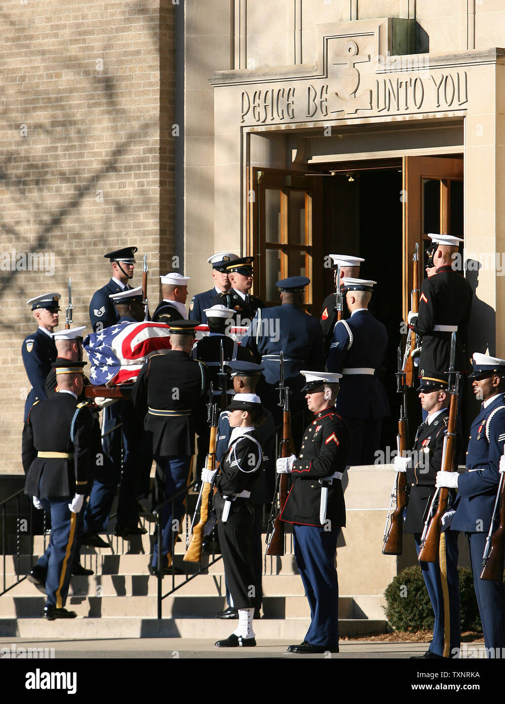 President ford funeral hi-res stock photography and images - Alamy