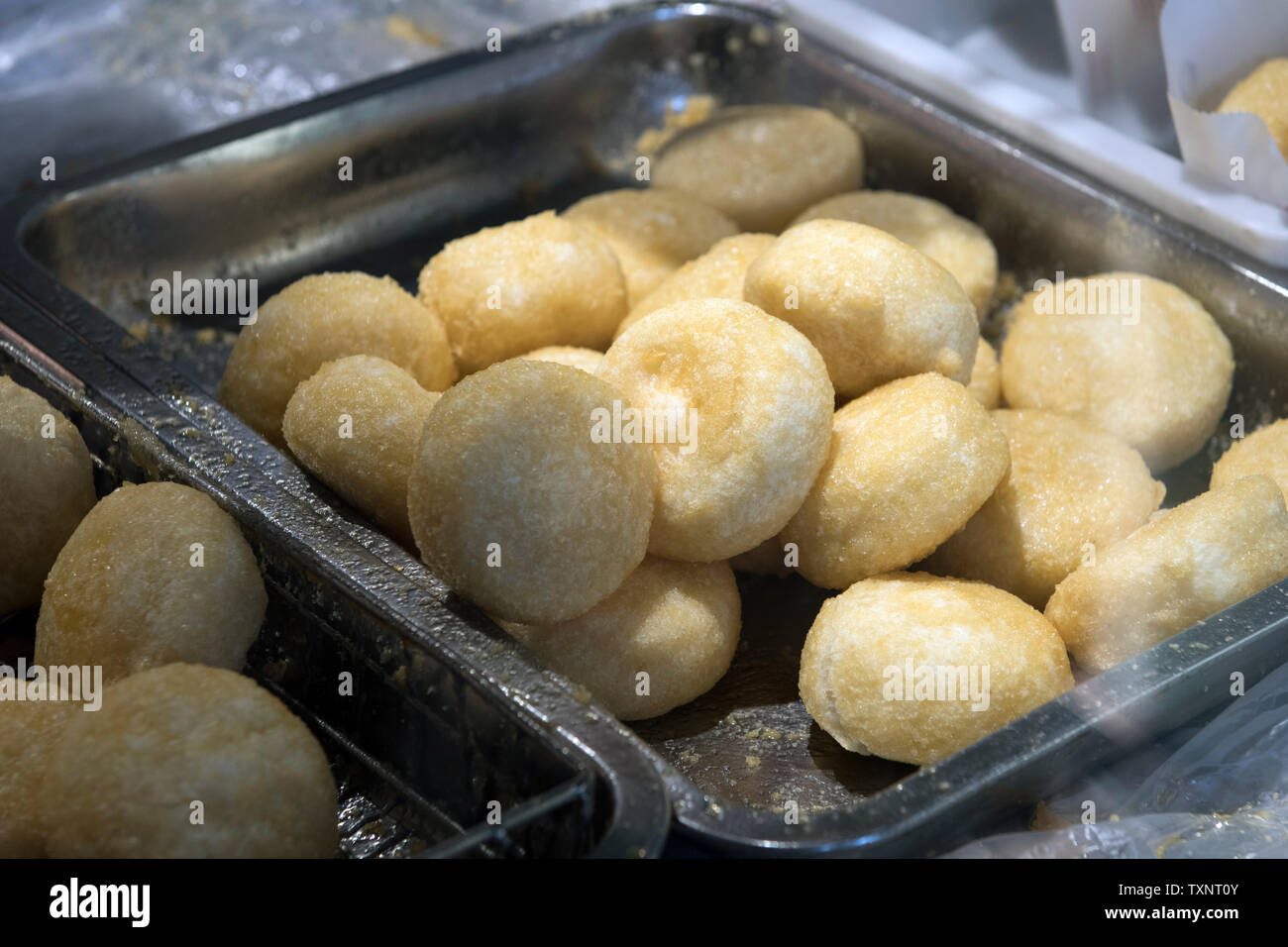 Ear to ear fried cake hi-res stock photography and images - Alamy