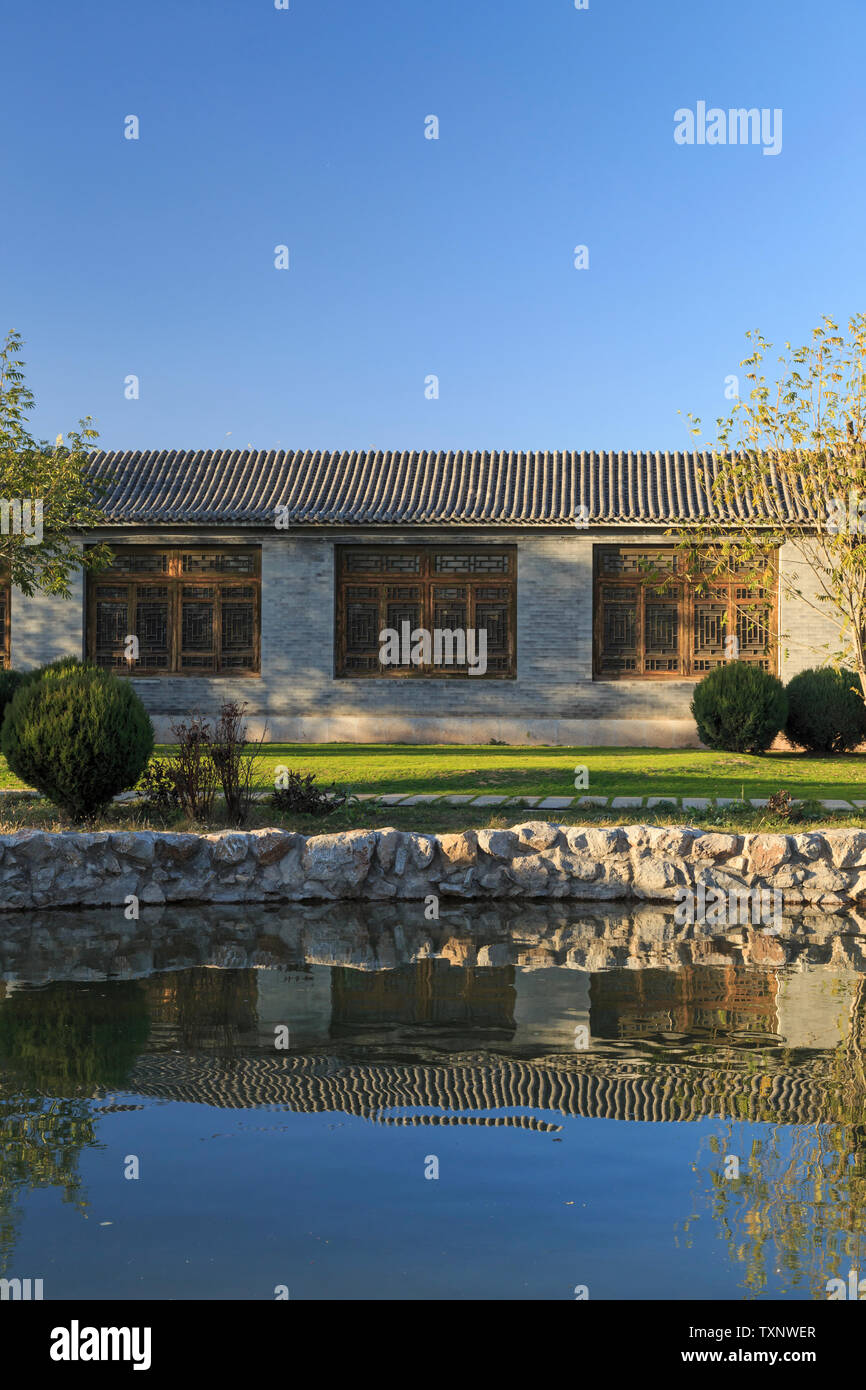 Houses with traditional Chinese architectural style Stock Photo - Alamy