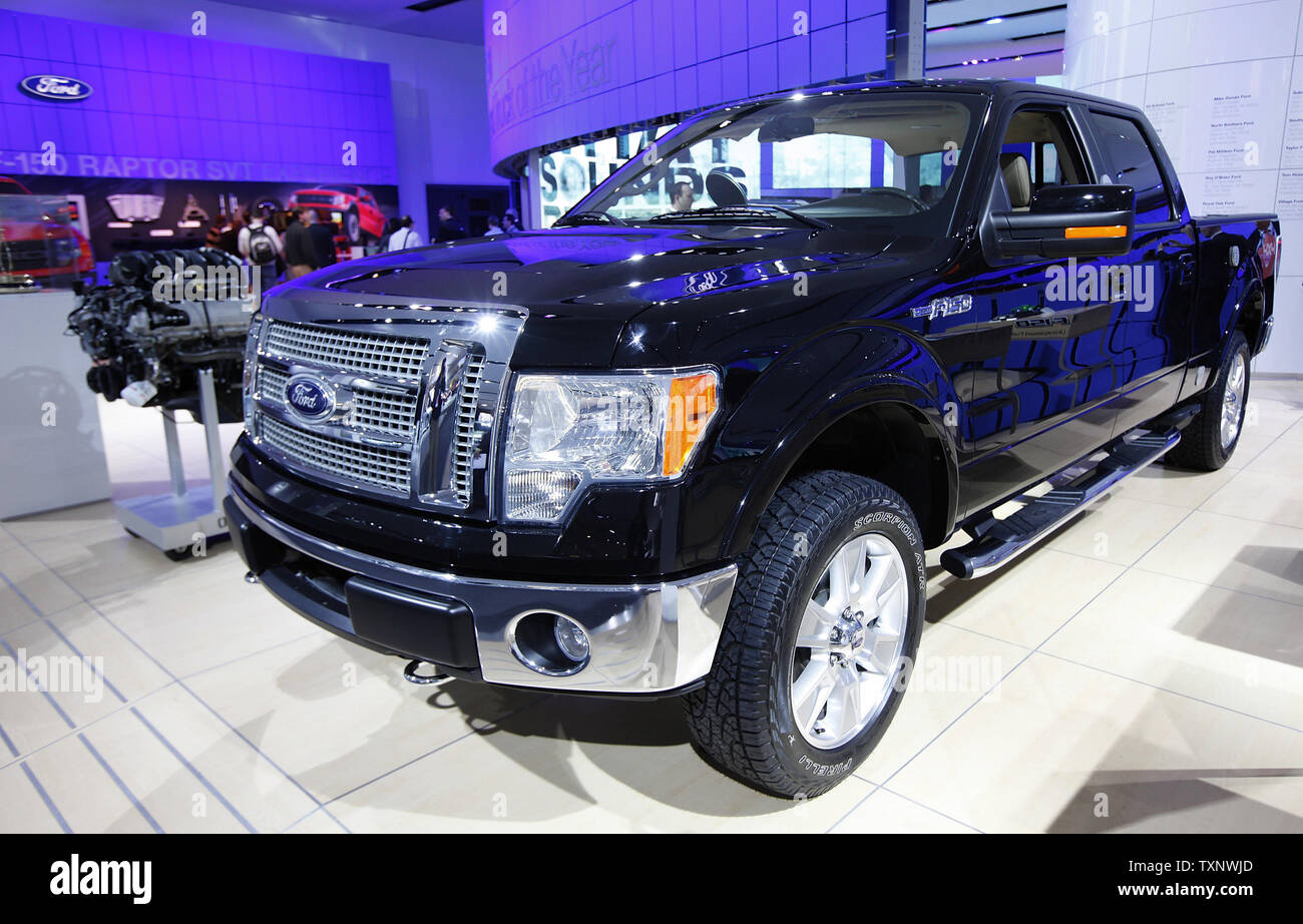The Ford F150 is displayed at the North American International Auto ...